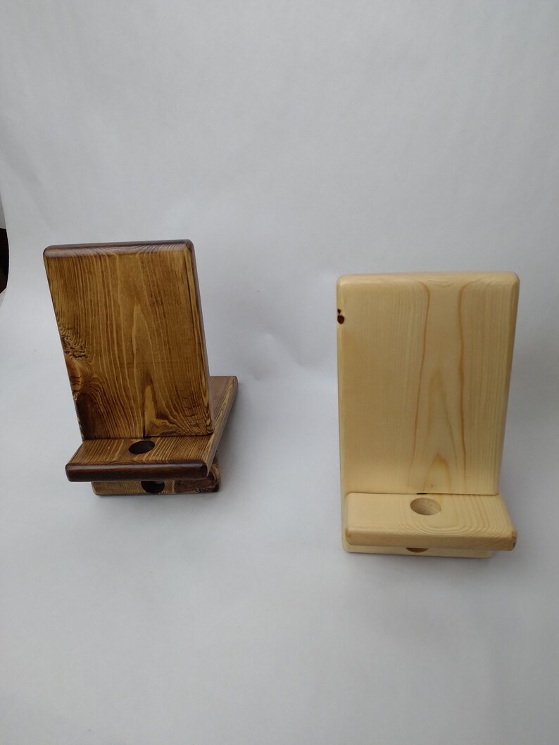 Custom Crafted Phone Stand - Etsy