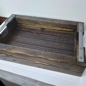 Farm House, Garden Tray, Industrial, Urban, Hand Made Serving Tray ...