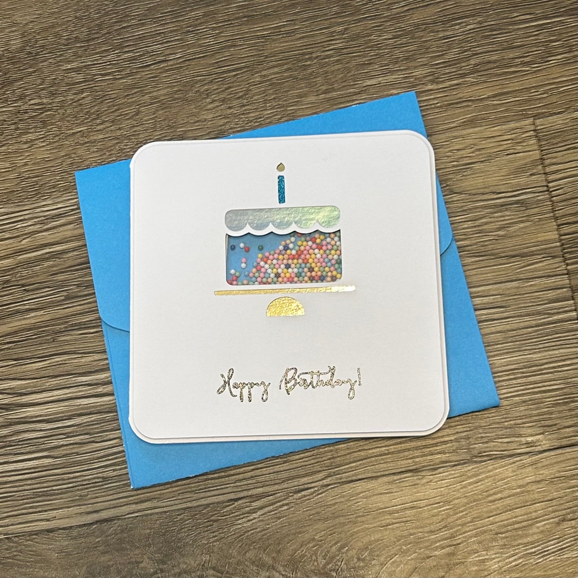 Personalized Birthday Gift Card Holder, Personalized Birthday Card ...
