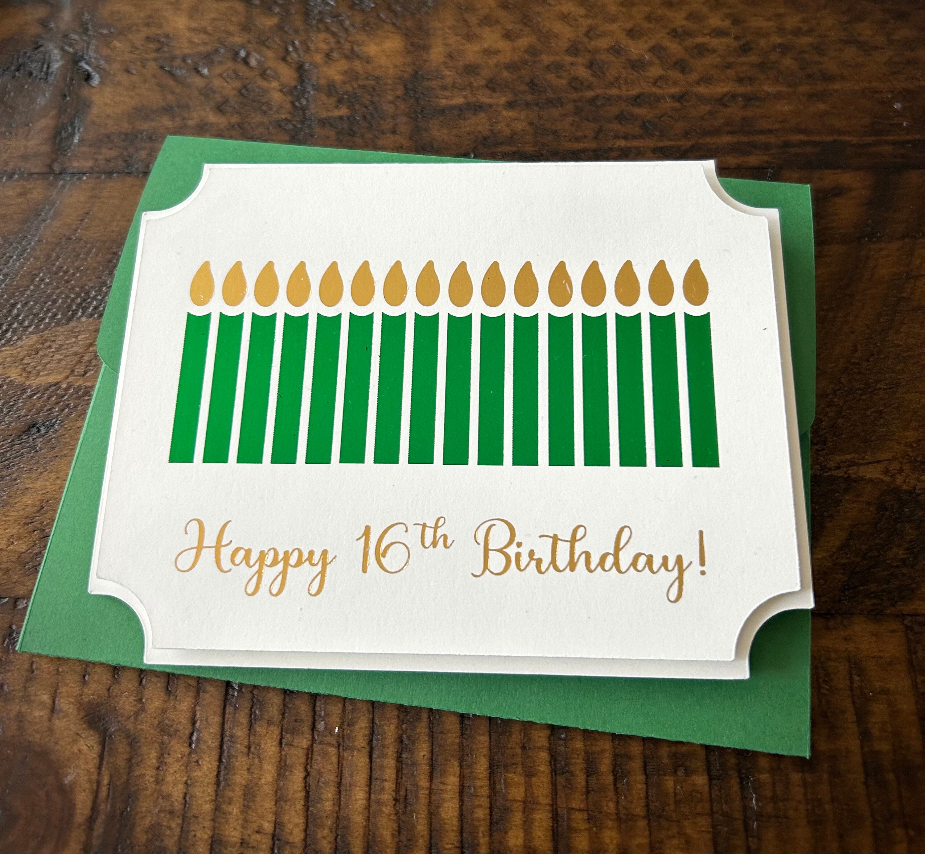 Milestone Birthday Card, Add Name and Age to Card, Personalized ...