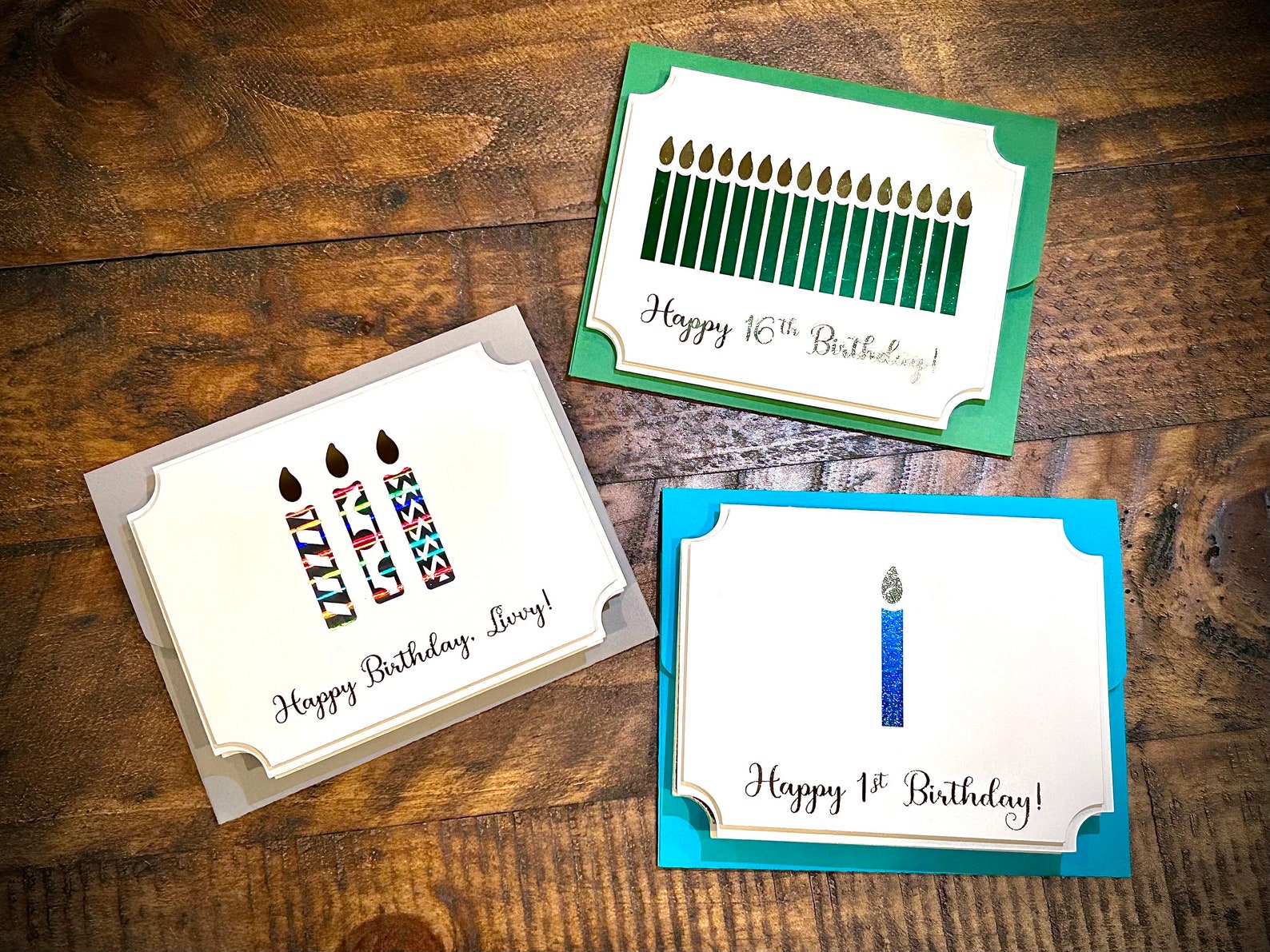 Milestone Birthday Card, Add Name and Age to Card, Personalized ...