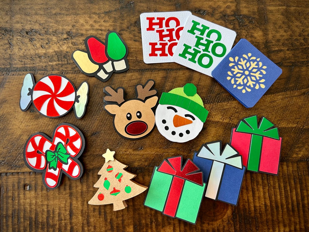 Handmade Mini Christmas Cards With Gift Card Holders - Set of 5 - Etsy