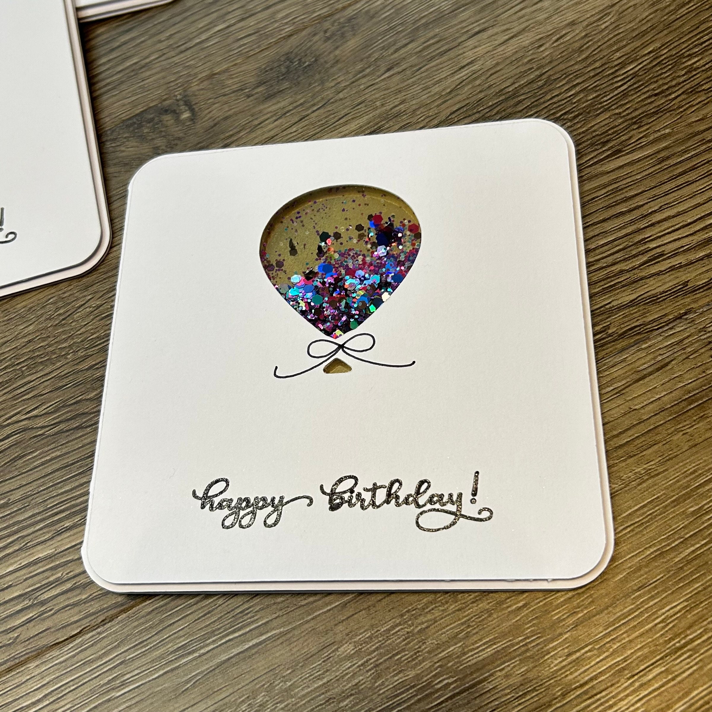 Personalized Birthday Gift Card Holder, Personalized Birthday Card ...