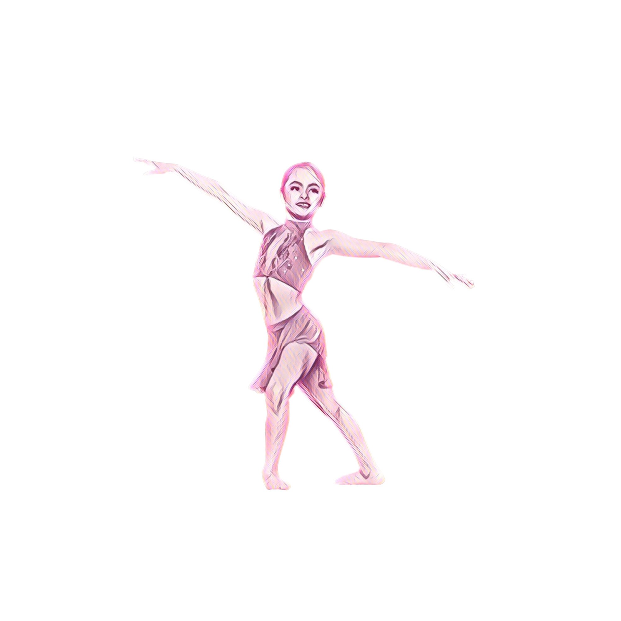 Dancer Lyrical Girl Digital Download - Etsy