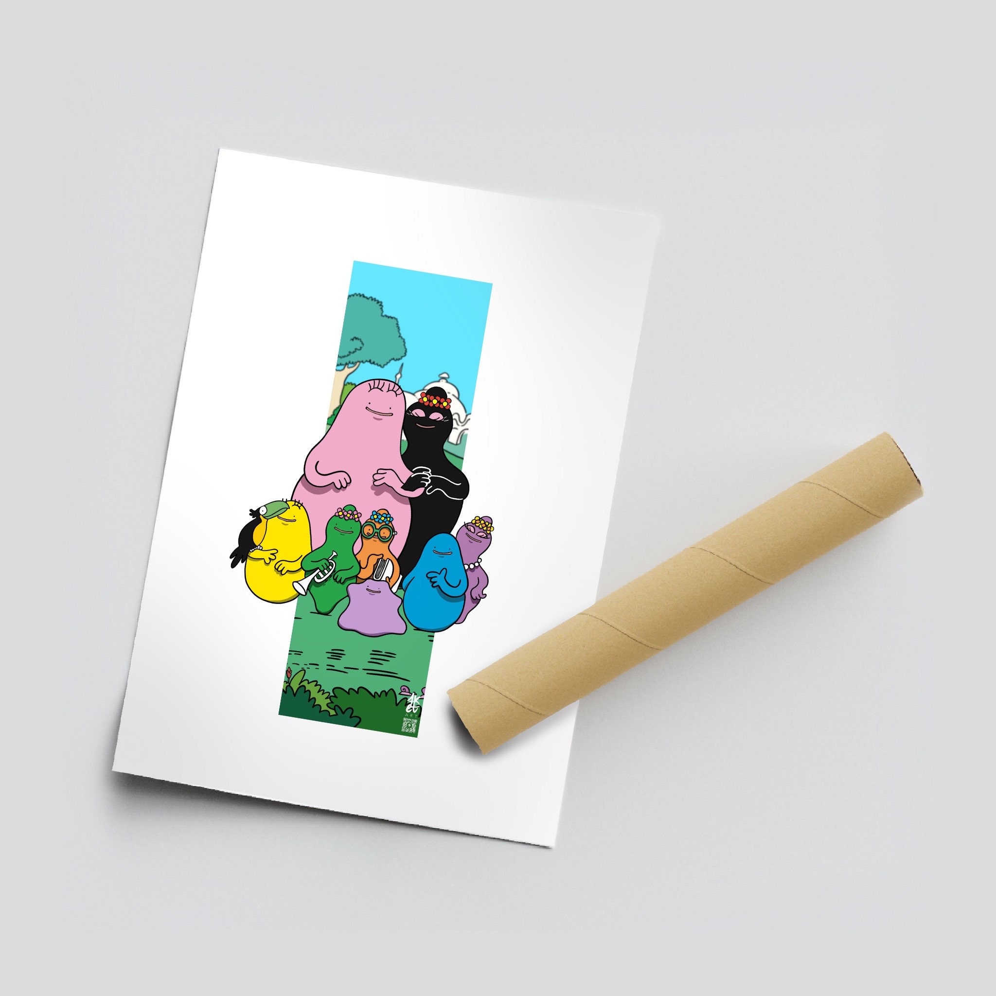 Pokemon Poster Metamorph Poster Barbapapa 90's - Etsy