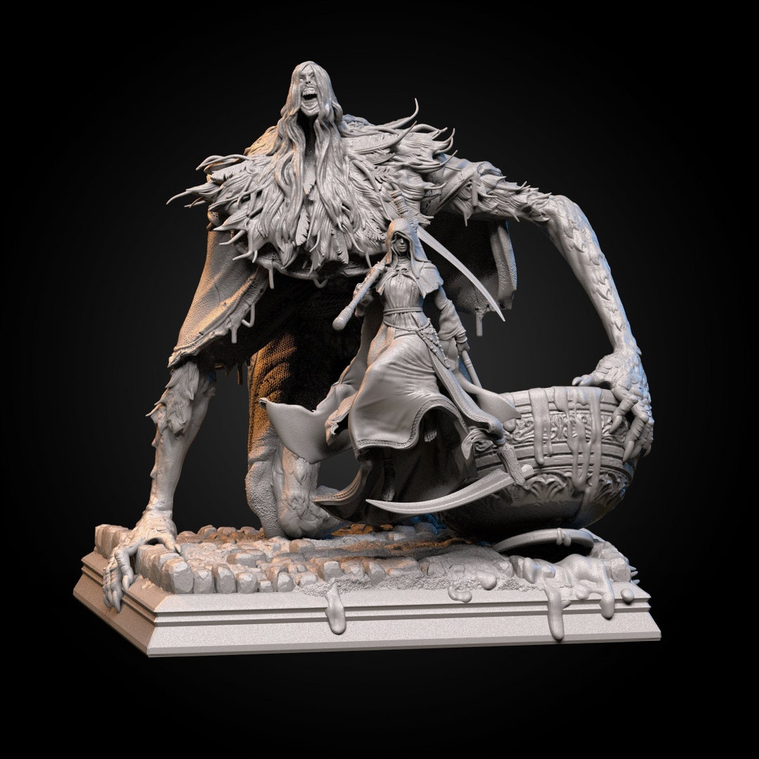 Ariandel and Friede Various Sizes Dark Souls Fan-art by - Etsy