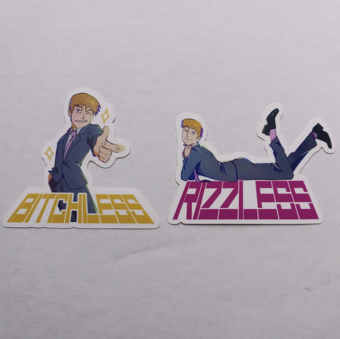 MP100 Reigen Stickers - Etsy