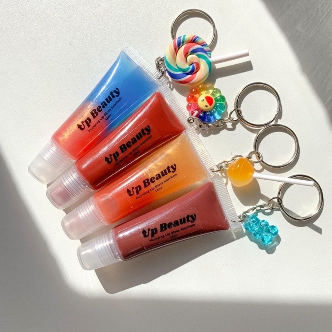 Keychain Lip Gloss Etsy