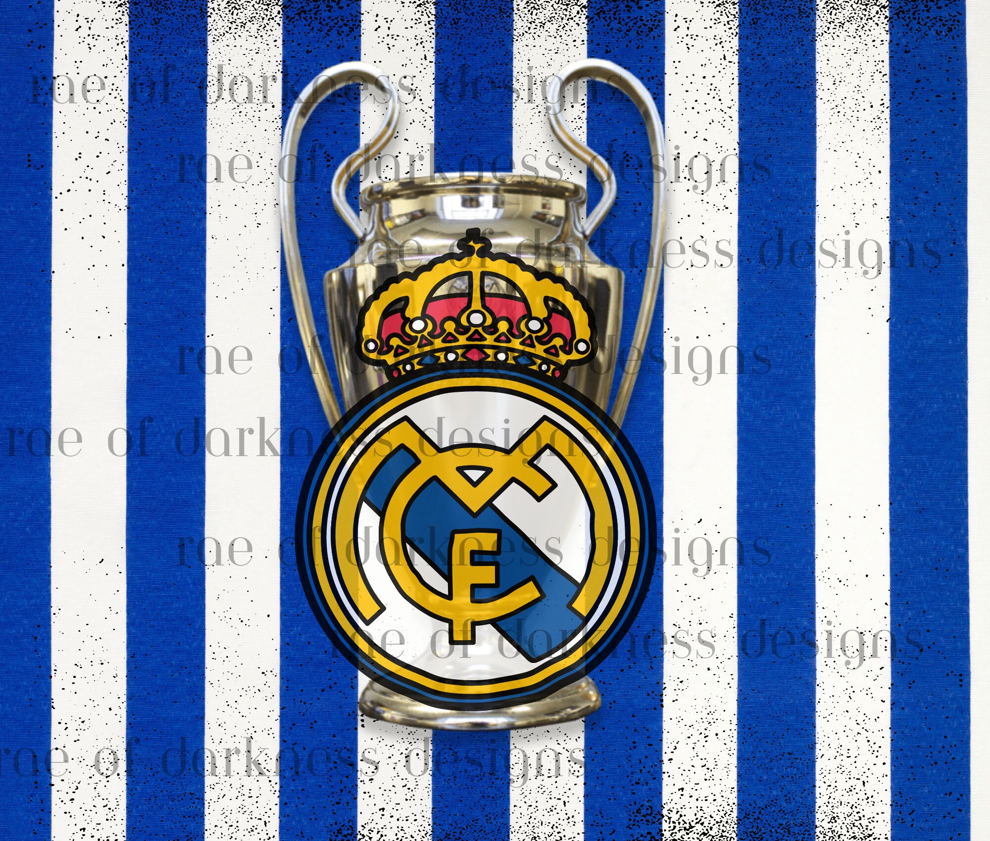 Real Madrid PNG, PDF, JPG File Tumbler for Sublimation Wrap - Etsy