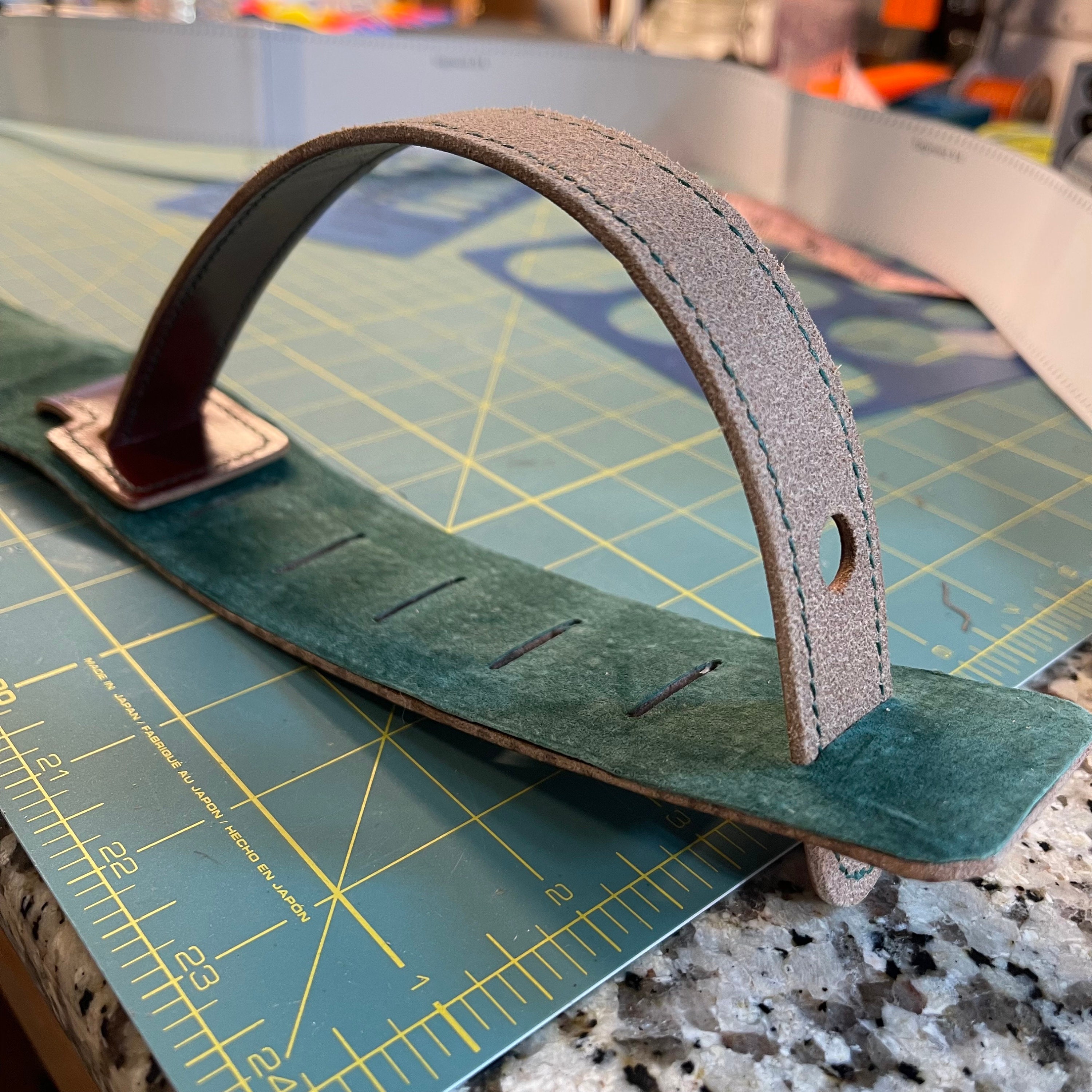 DIY Leather Guitar Strap PDF Pattern the Buddy - Etsy