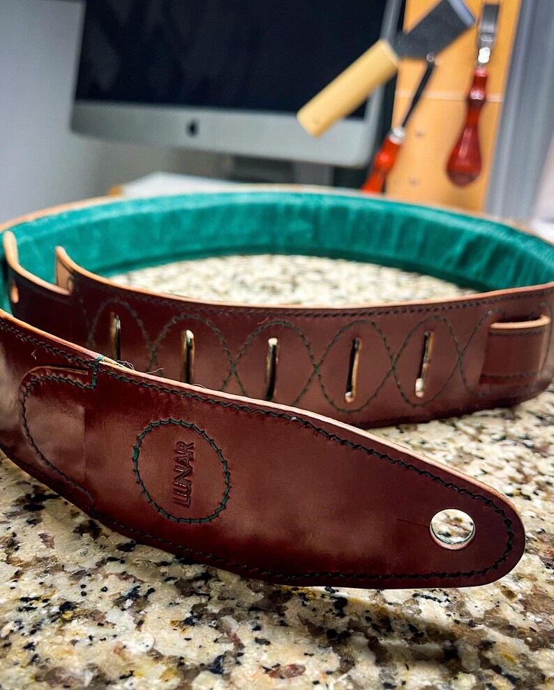 DIY Leather Guitar Strap PDF Pattern - the Buddy - Etsy