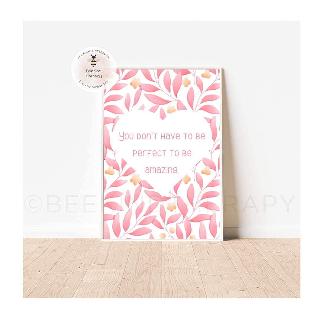 Colorful Affirmation Poster for Kids Playroom Wall Art - Etsy