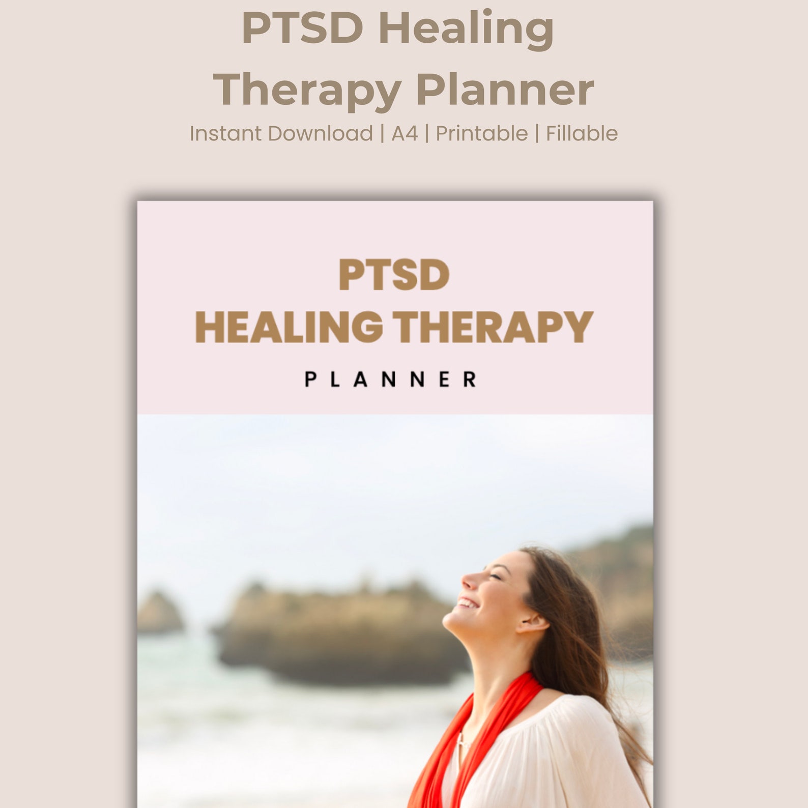 PTSD Therapy Planner, PTSD, Mental Health Journal Prompts, Introvert ...