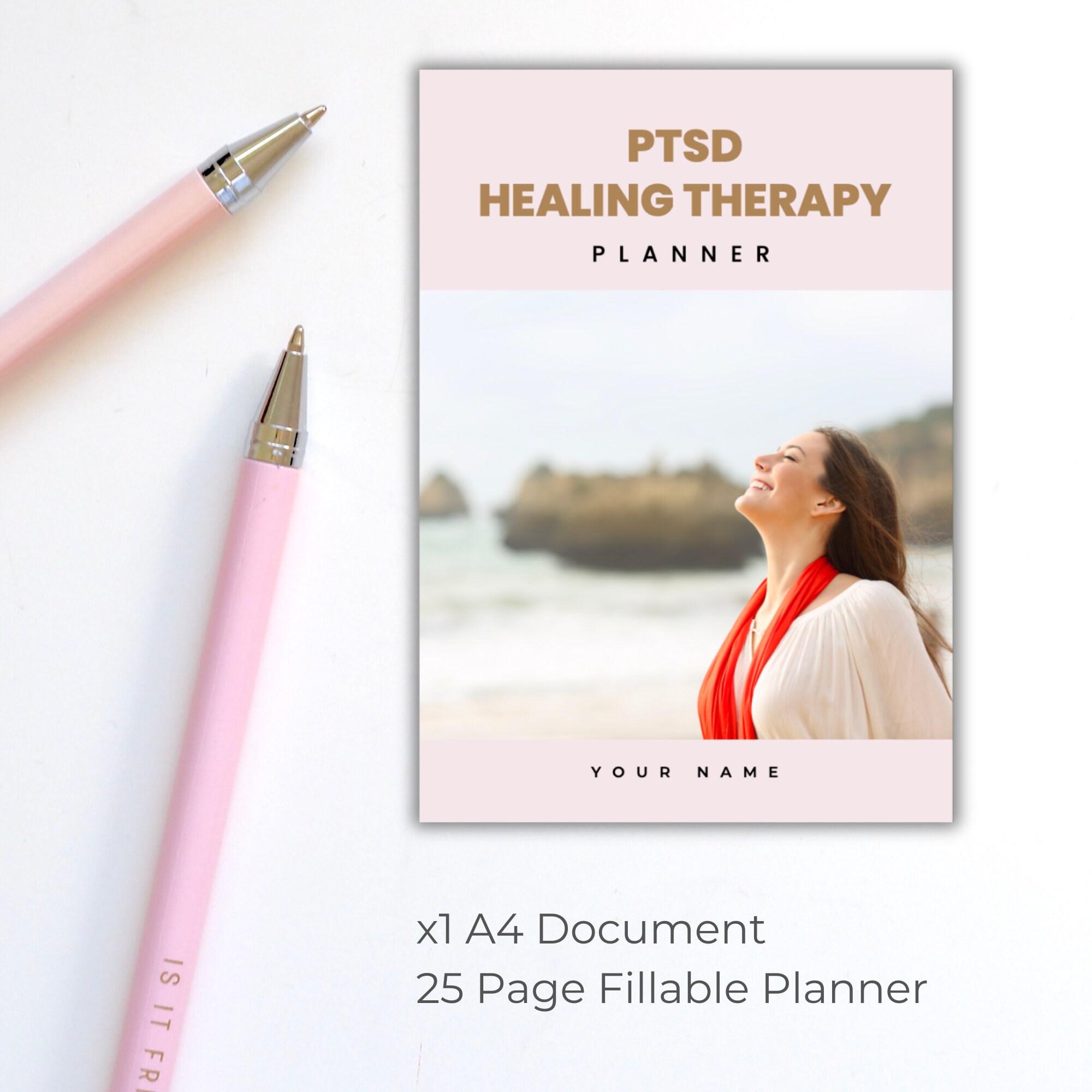 PTSD Therapy Planner, PTSD, Mental Health Journal Prompts, Introvert ...