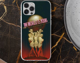 Tony Montana scarface Phone Case for iPhone 14, Xr, 11 Pro, 12, 13, Xs ...