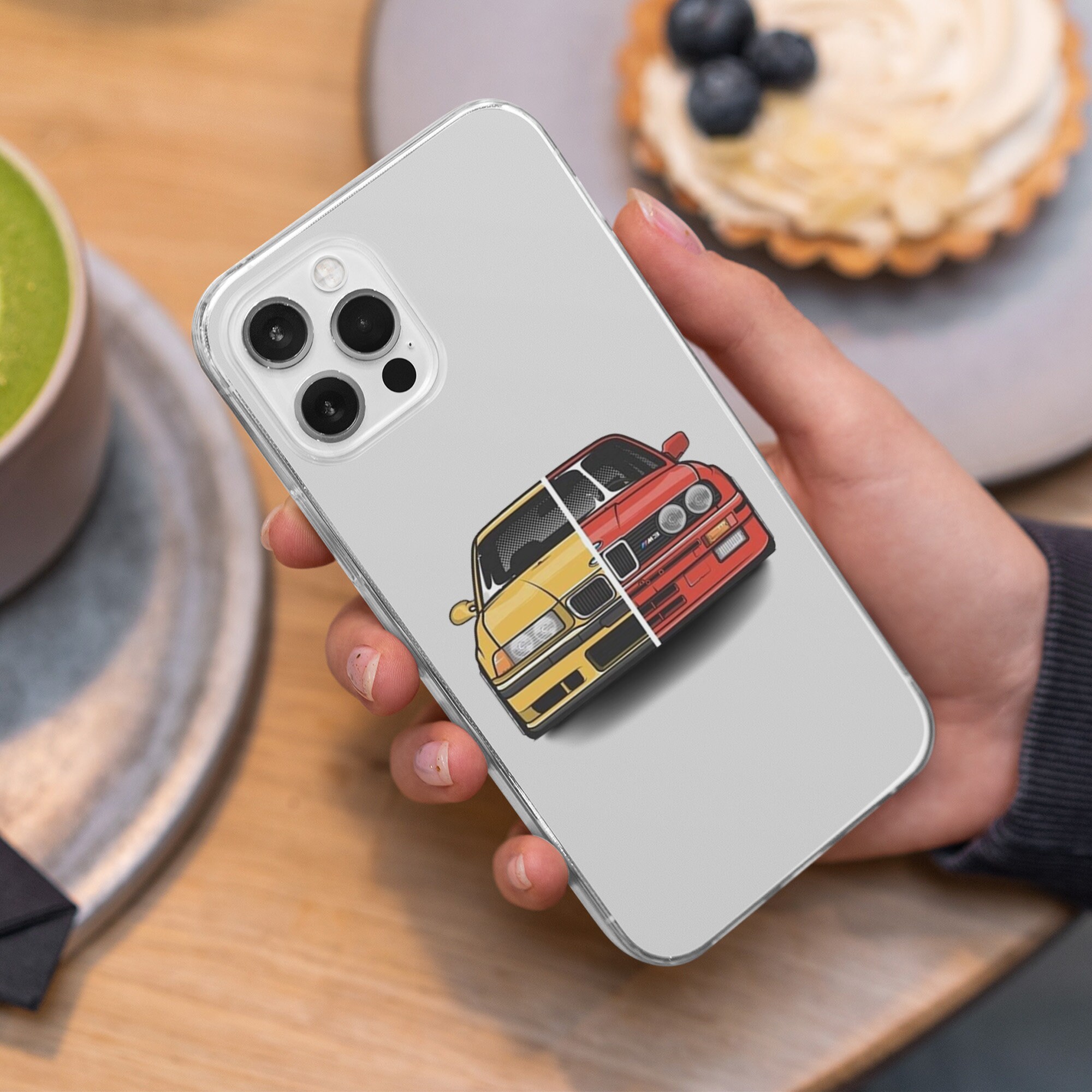 Iconic E36/E30 Bmw M Motorsport Phone Case M Power Cover Transperent ...