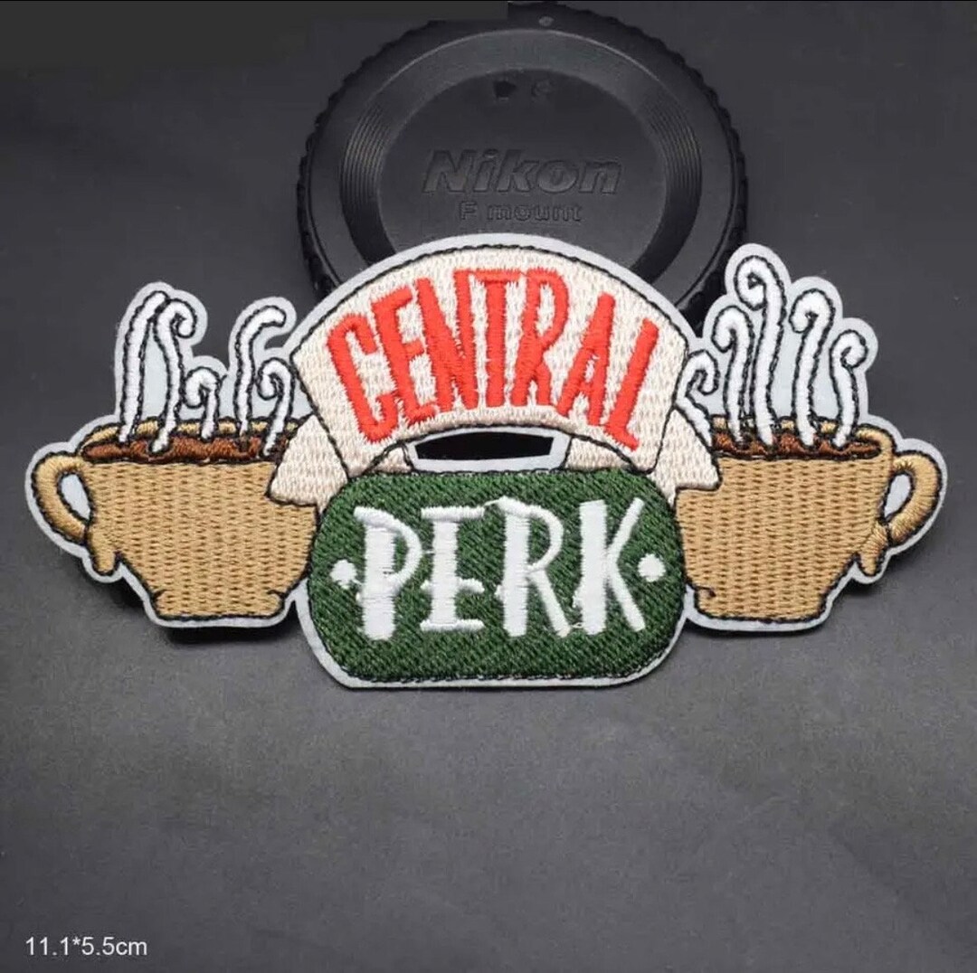 Central Perk Iron on Patch, Friends, Central Perk, Patch, Patches ...