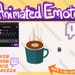 Cute Animated Coffee Emote, Twitch Emotes, Discord Emotes | Emote ...