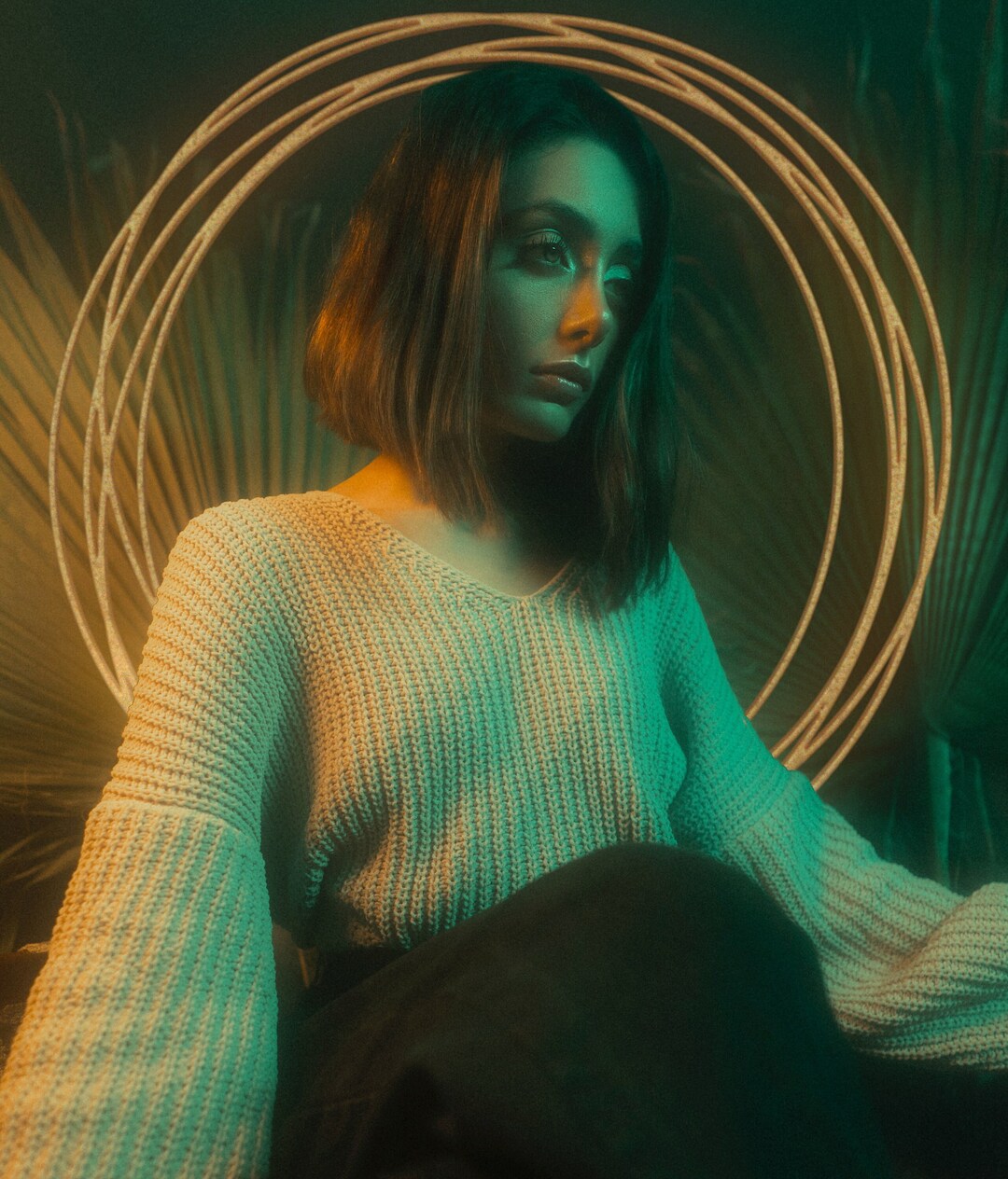 Gold and Silver: Radiant Rings Overlay Pack 8k Hires Light Circle ...