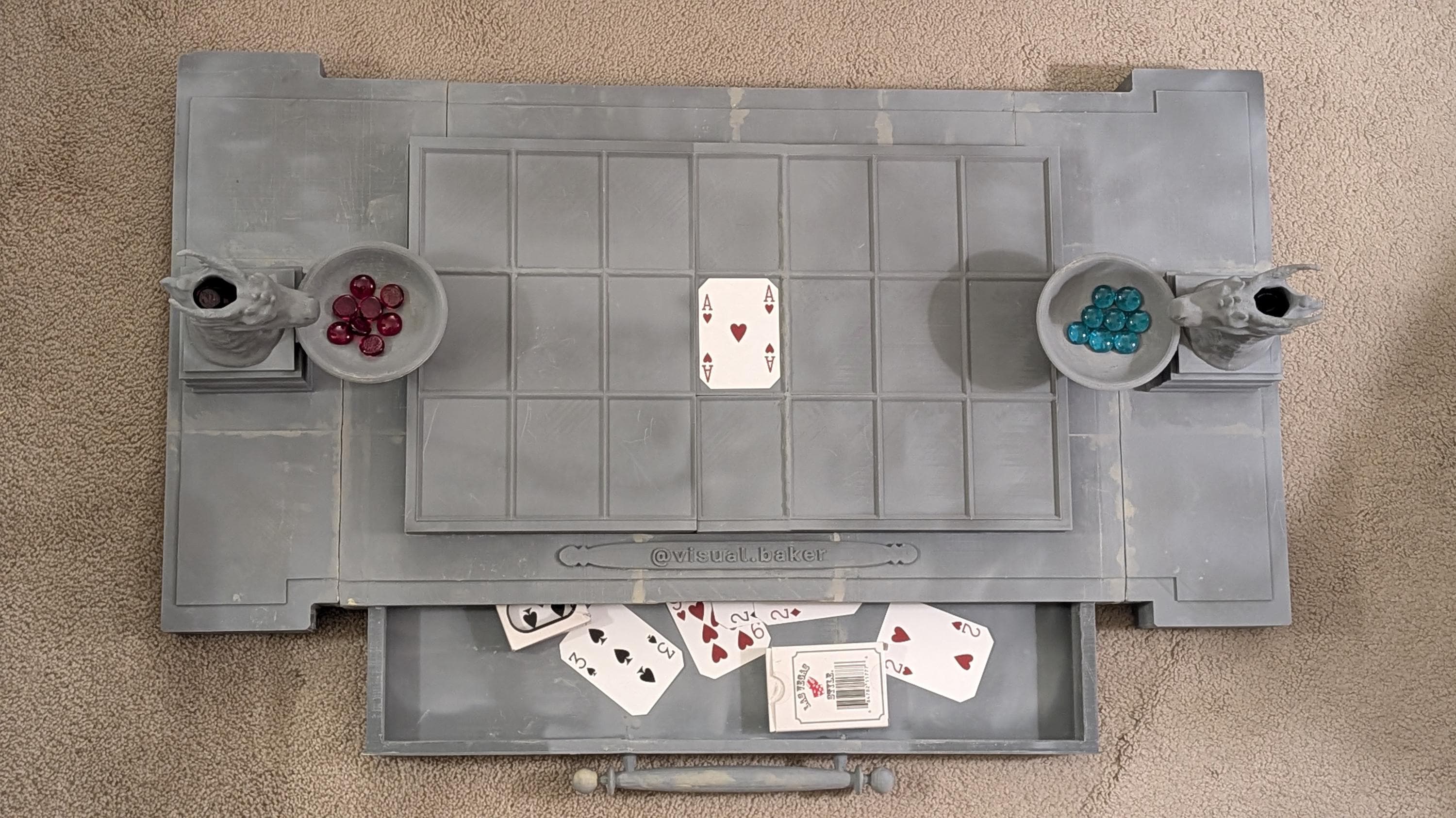 Queen's Blood Game Board 3D Print STL Files – FF7 Remake Inspired Fan ...