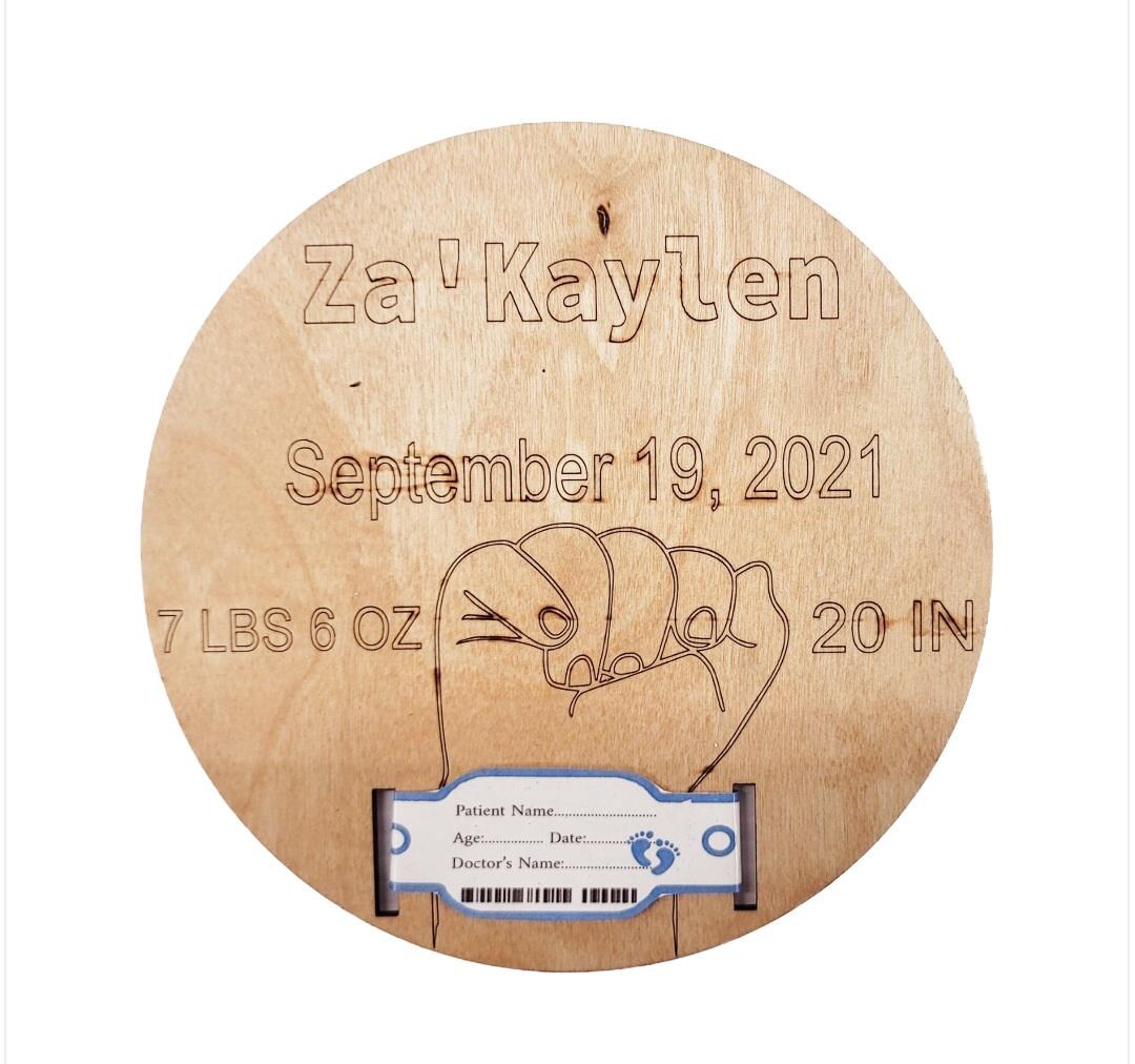 Newborn Baby Signs - Etsy