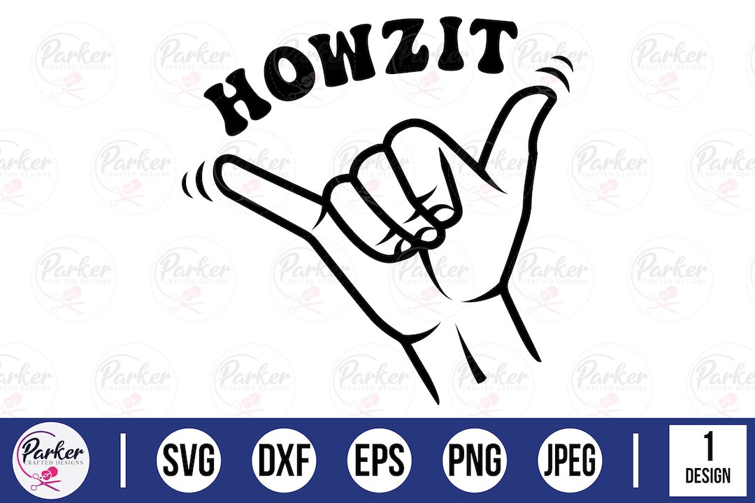 Howzit Afrikaans Cut Files Afrikaans SVG Instant Digital Download Snaaks Afrikaans South African ...