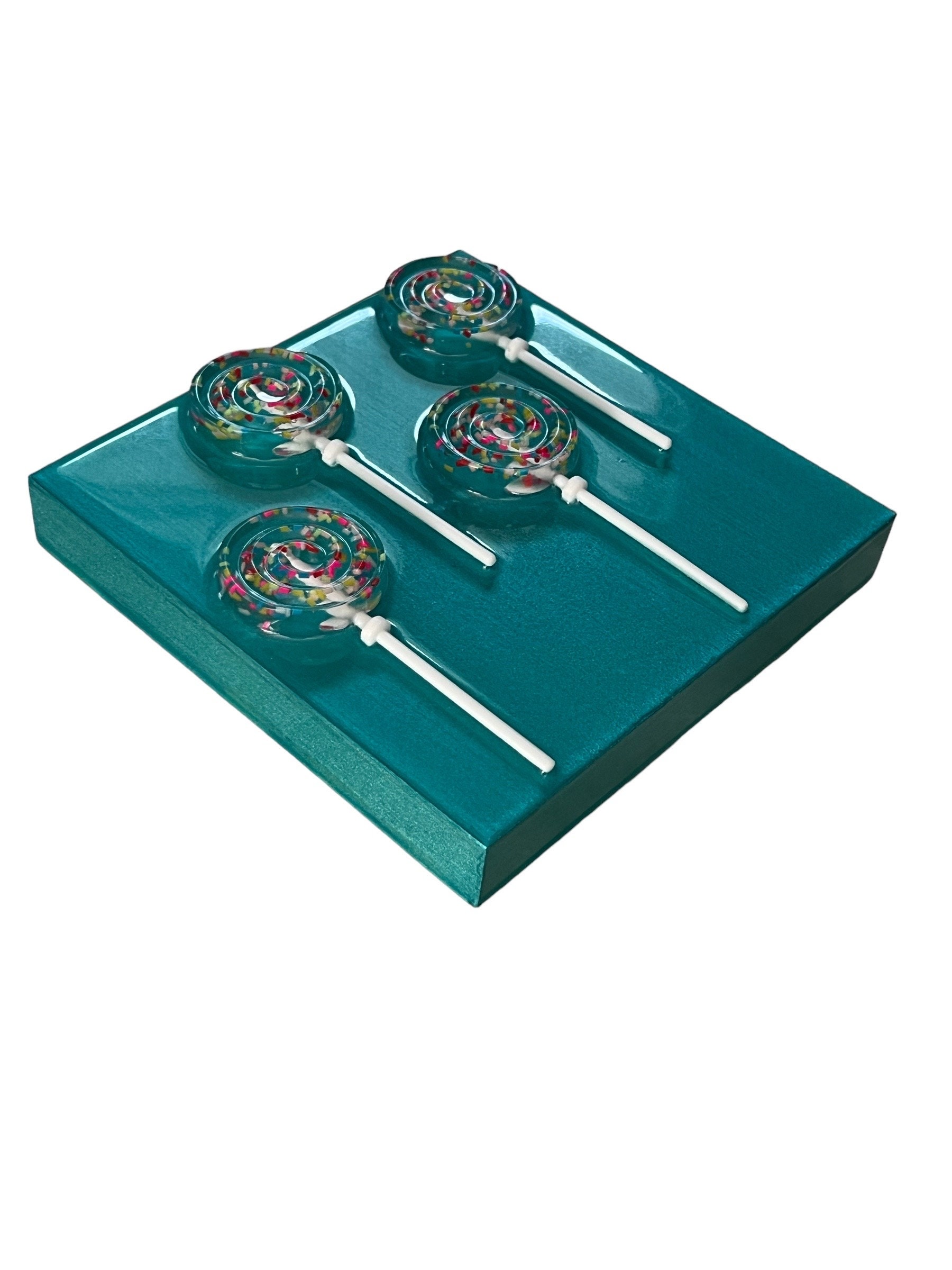 Lollipop Mini Wall Sculpture 6x6 - Etsy