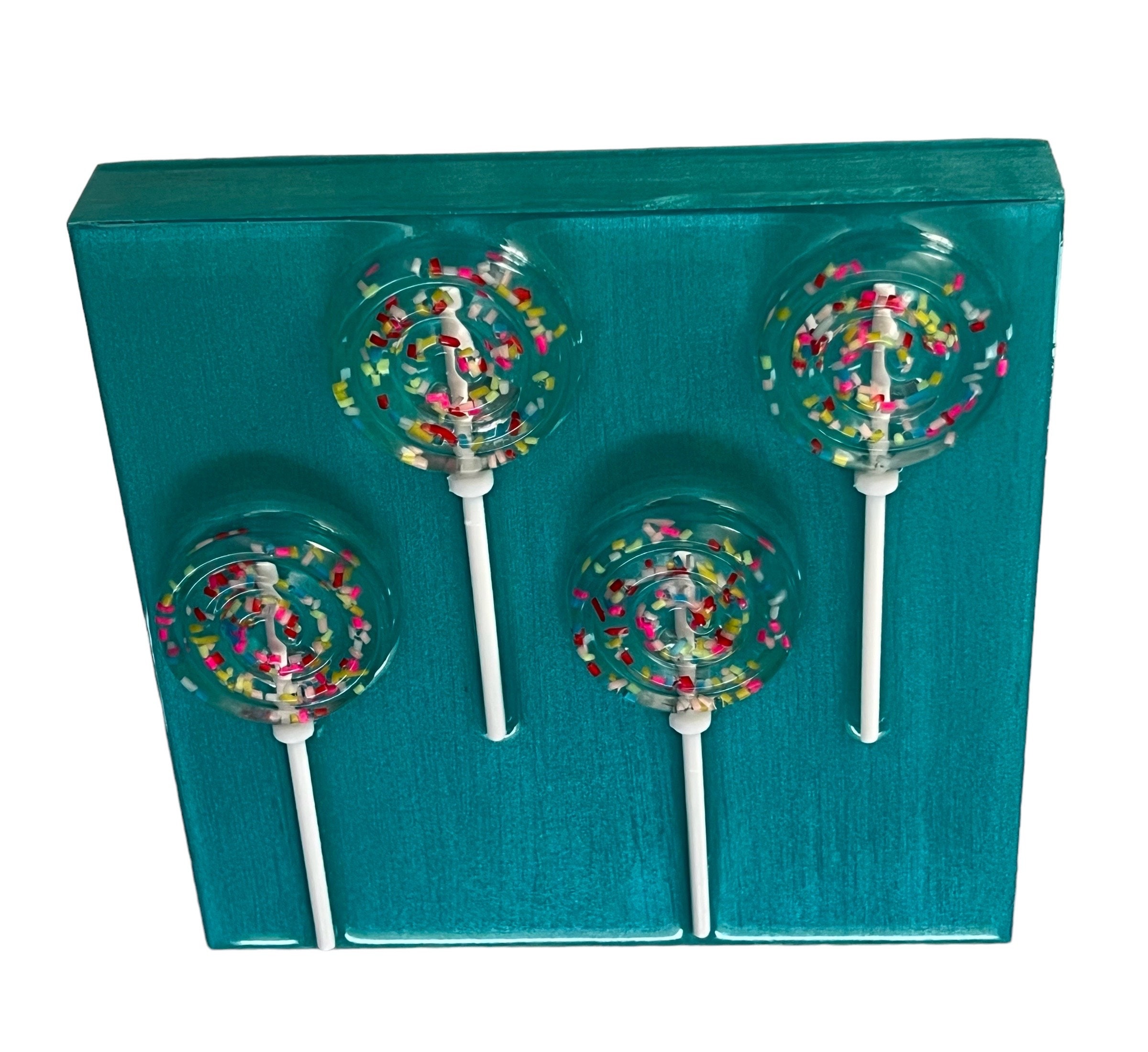 Lollipop Mini Wall Sculpture 6x6 - Etsy