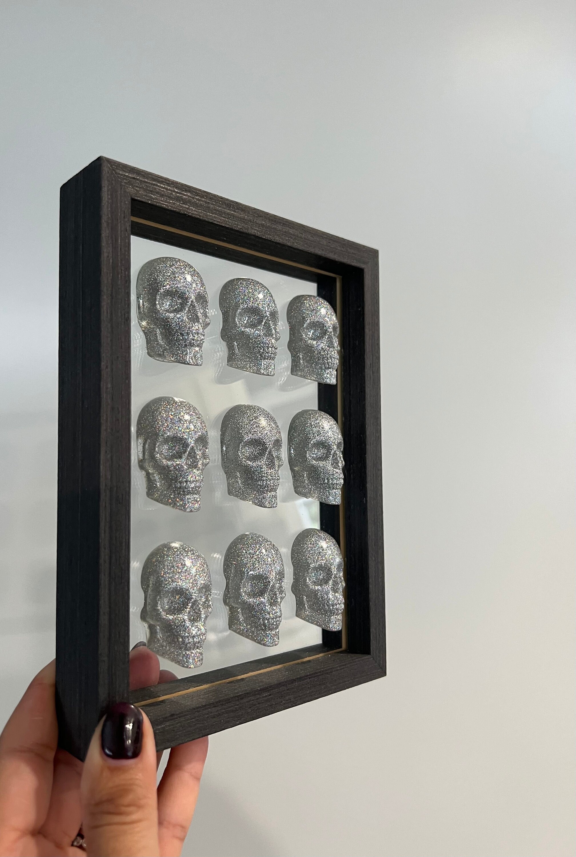 Skull Enthusiast Shelf Art, Skull Head Sculpture - Etsy