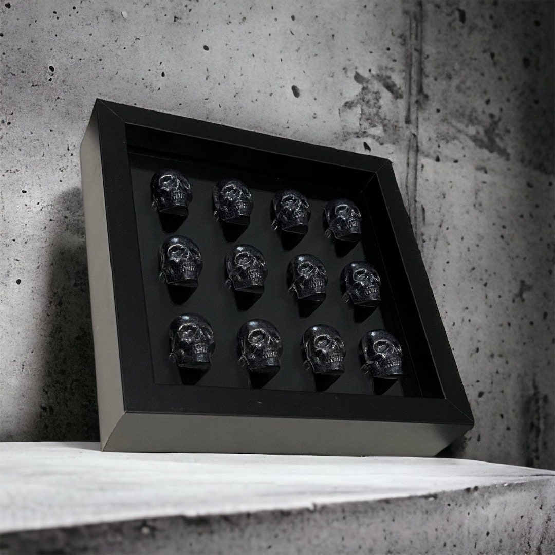 Gothic Skull Decor, Gothic Art, Skull Sculpture Wall Art - Etsy