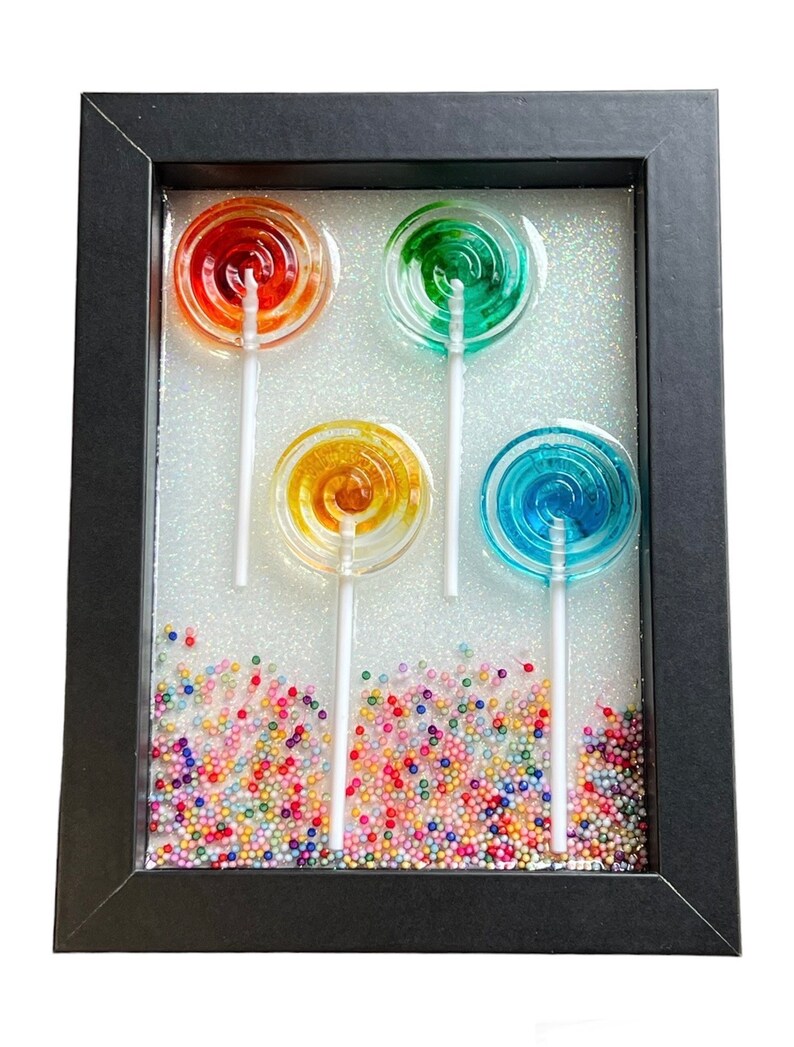 Lollipops Candy Wall Hanging or Shelftop Decor, Pop Art, Candy Art - Etsy