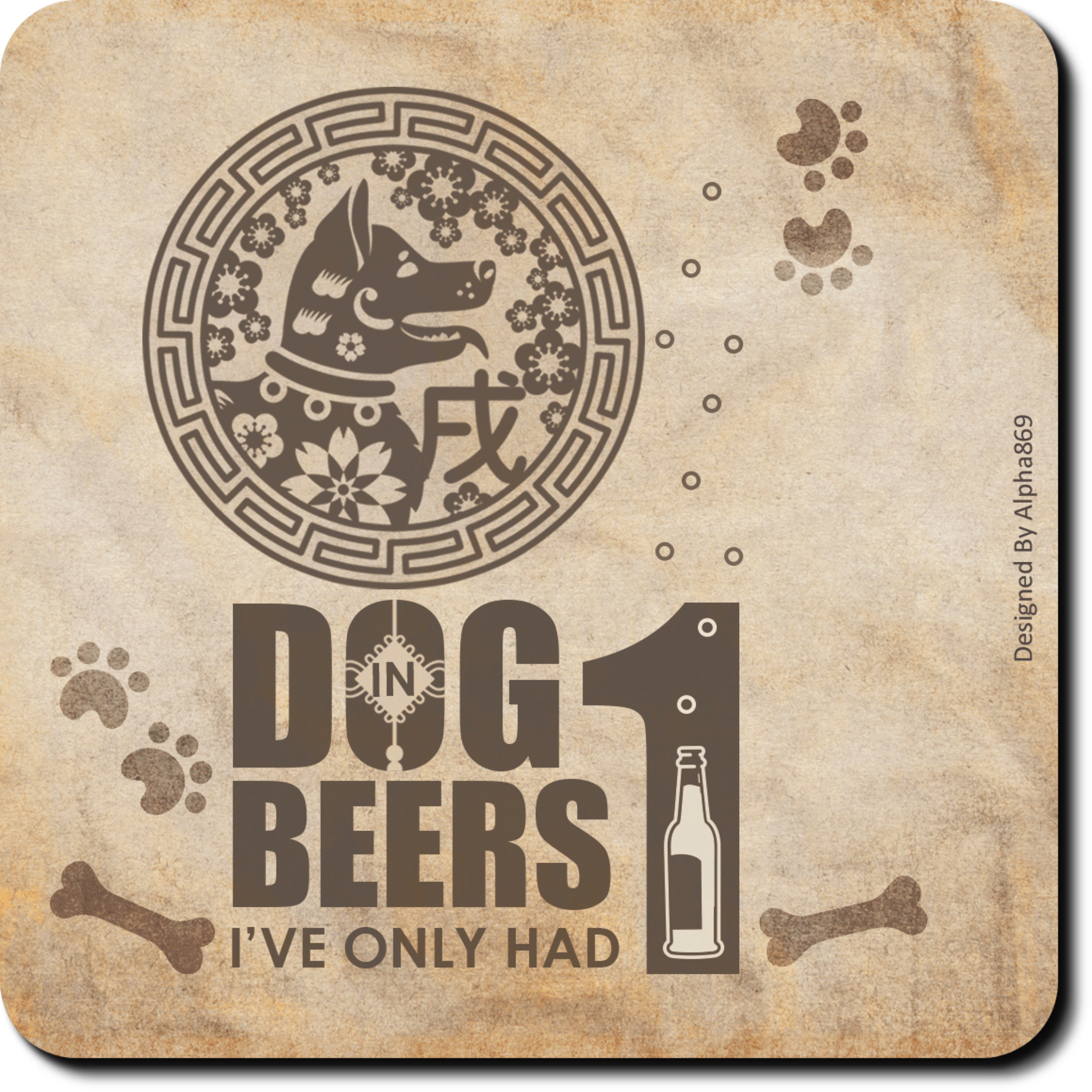 Funny Beer Coasters Set of 6 Square Drink Adult Humor Home - Etsy