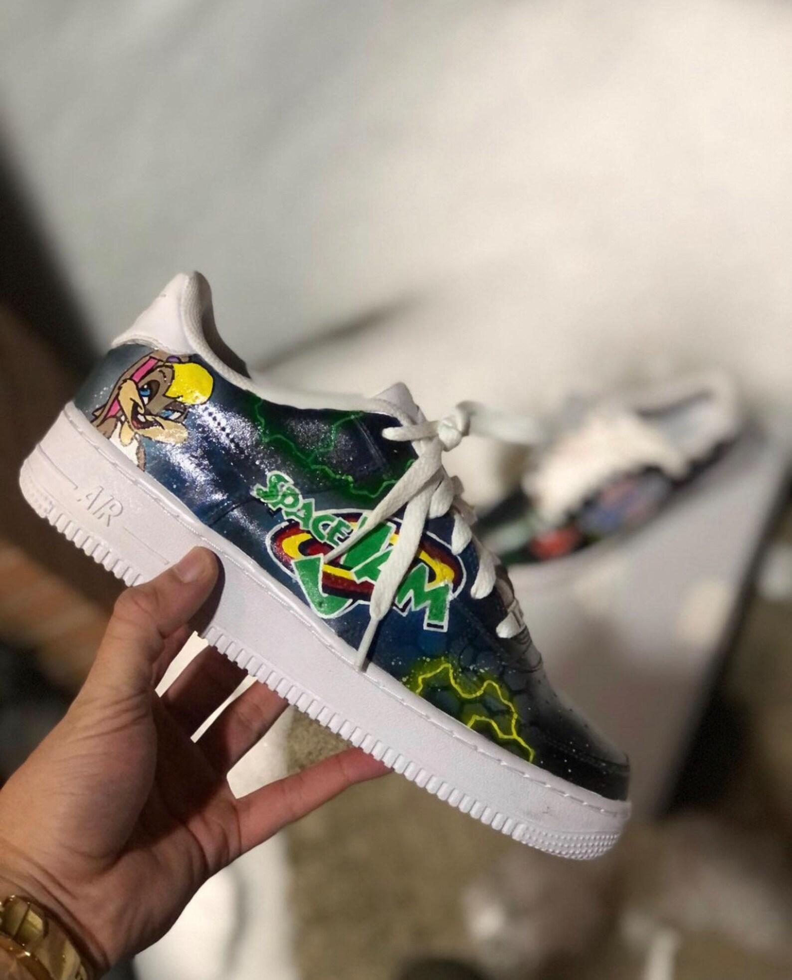 Custom Looney Tune Air Force 1 - Etsy