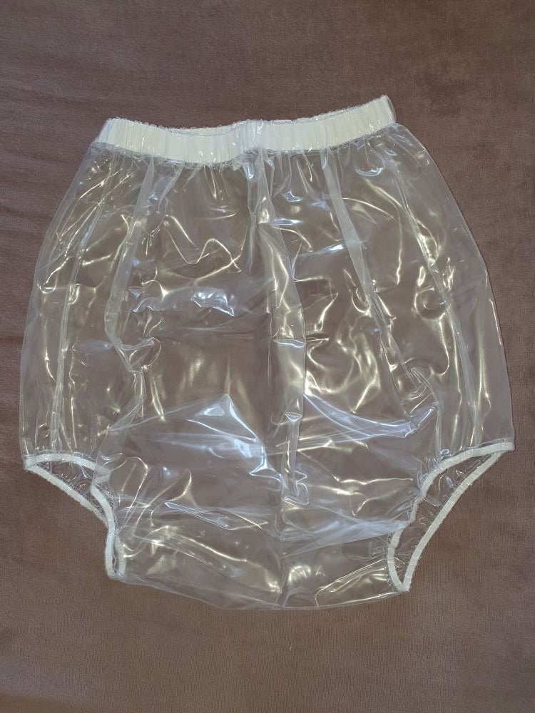 Hoch geschnittene PVC Windelhose Gummihose glasklar auf - Etsy.de