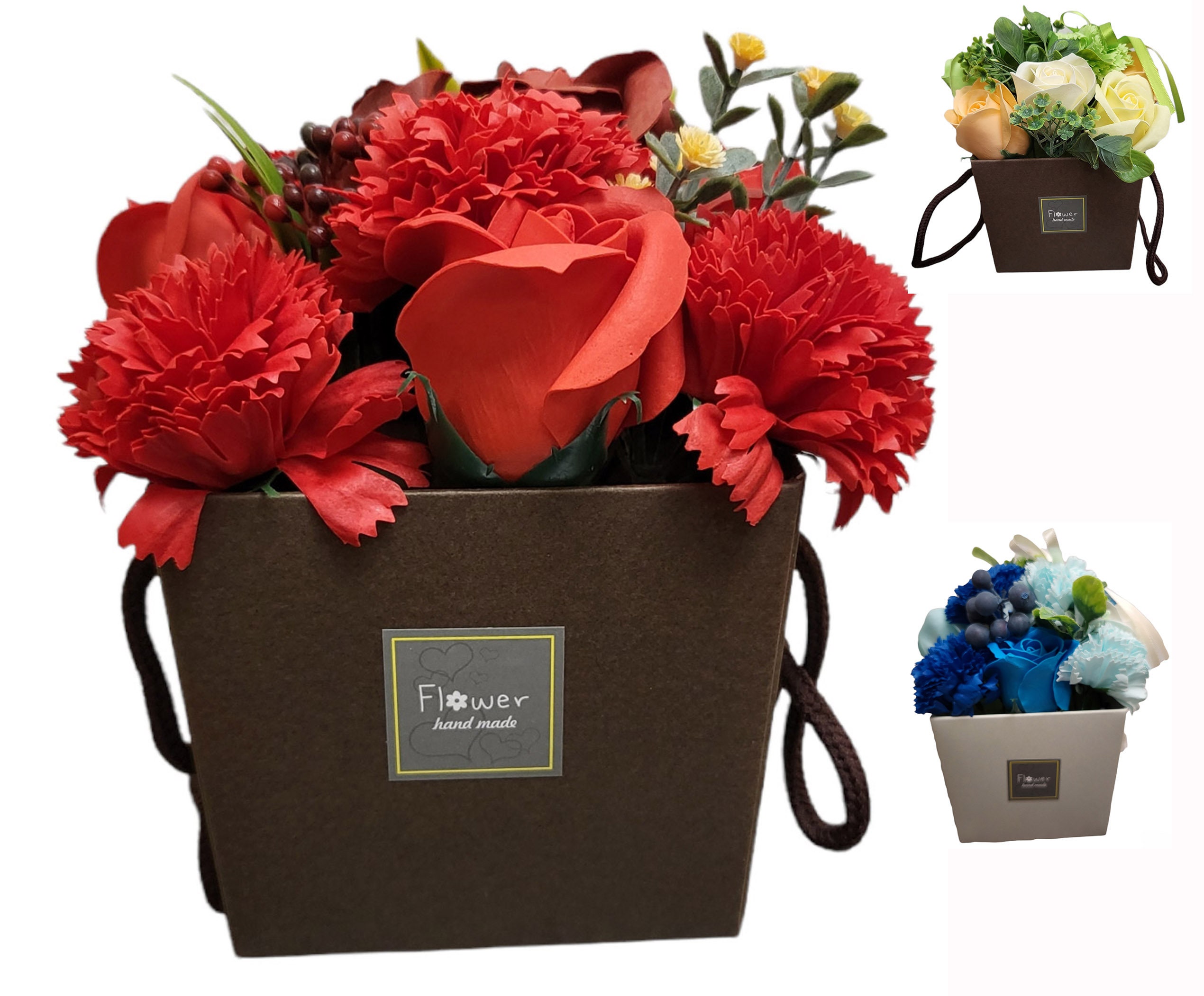 Soap Flower Bouquet for Bathroom Kitchen or Bedroom - Etsy