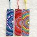 Hand Painted Mandala Bookmarks, Colourful Children's Gifts, Dot Art ...
