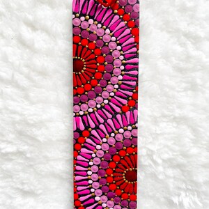 Red Bookmarks Wooden Hand Painted Mandala Bookmark, Children's Gifts ...