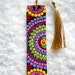 Wooden Bookmarks Hand Painted Mandala Bookmark Children's Gifts for ...
