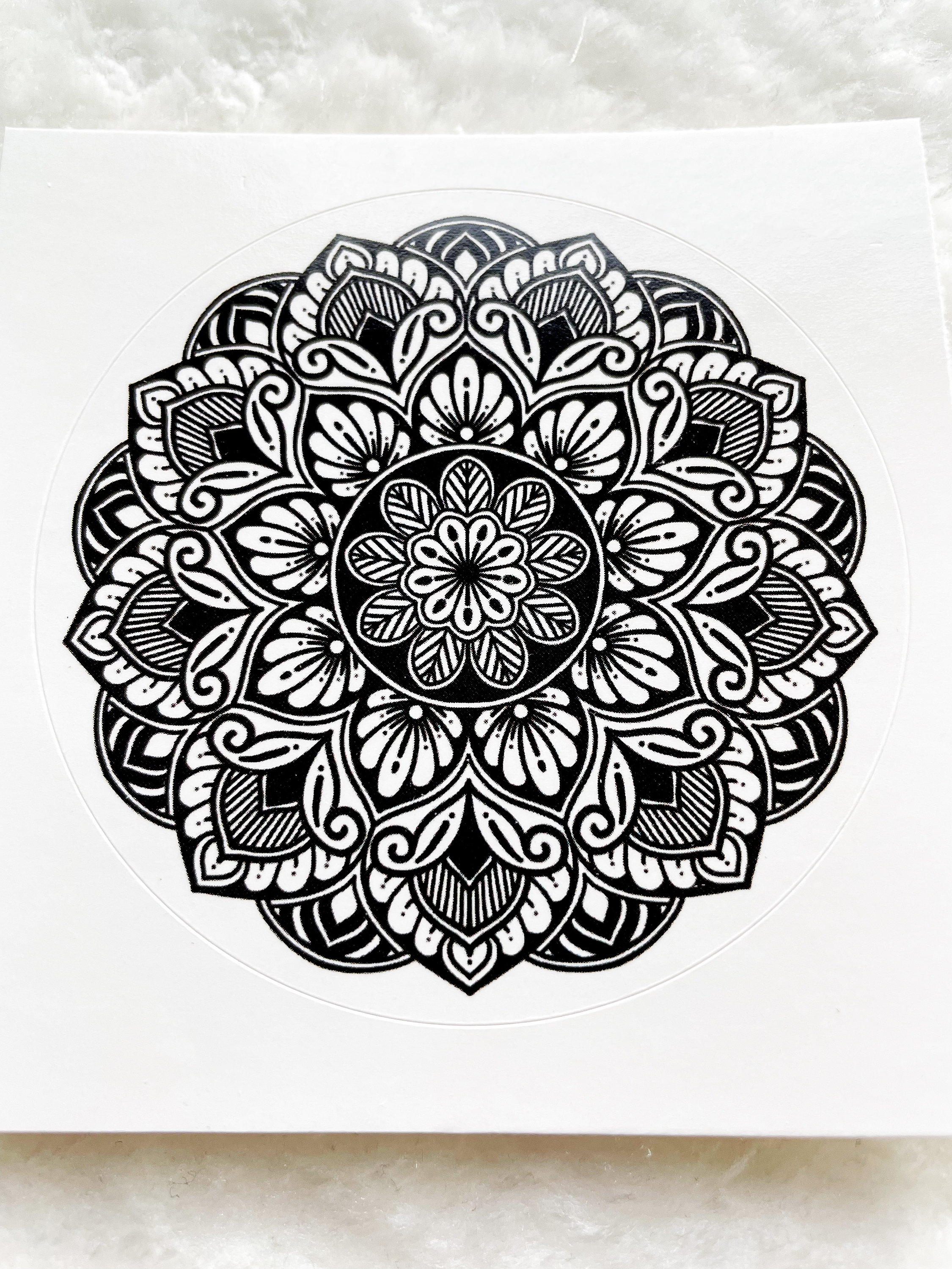 Mandala Stickers Mandala Decal Laptop Stickers Mandala Art Gift ...