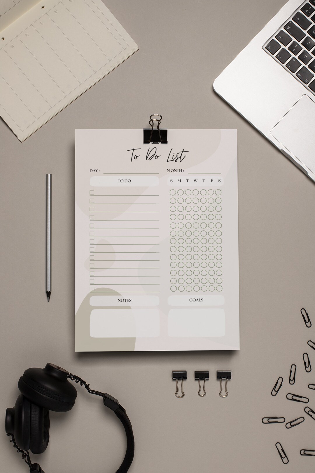 Printable to Do List, Instant Download, Productivity to Do List, to Do ...