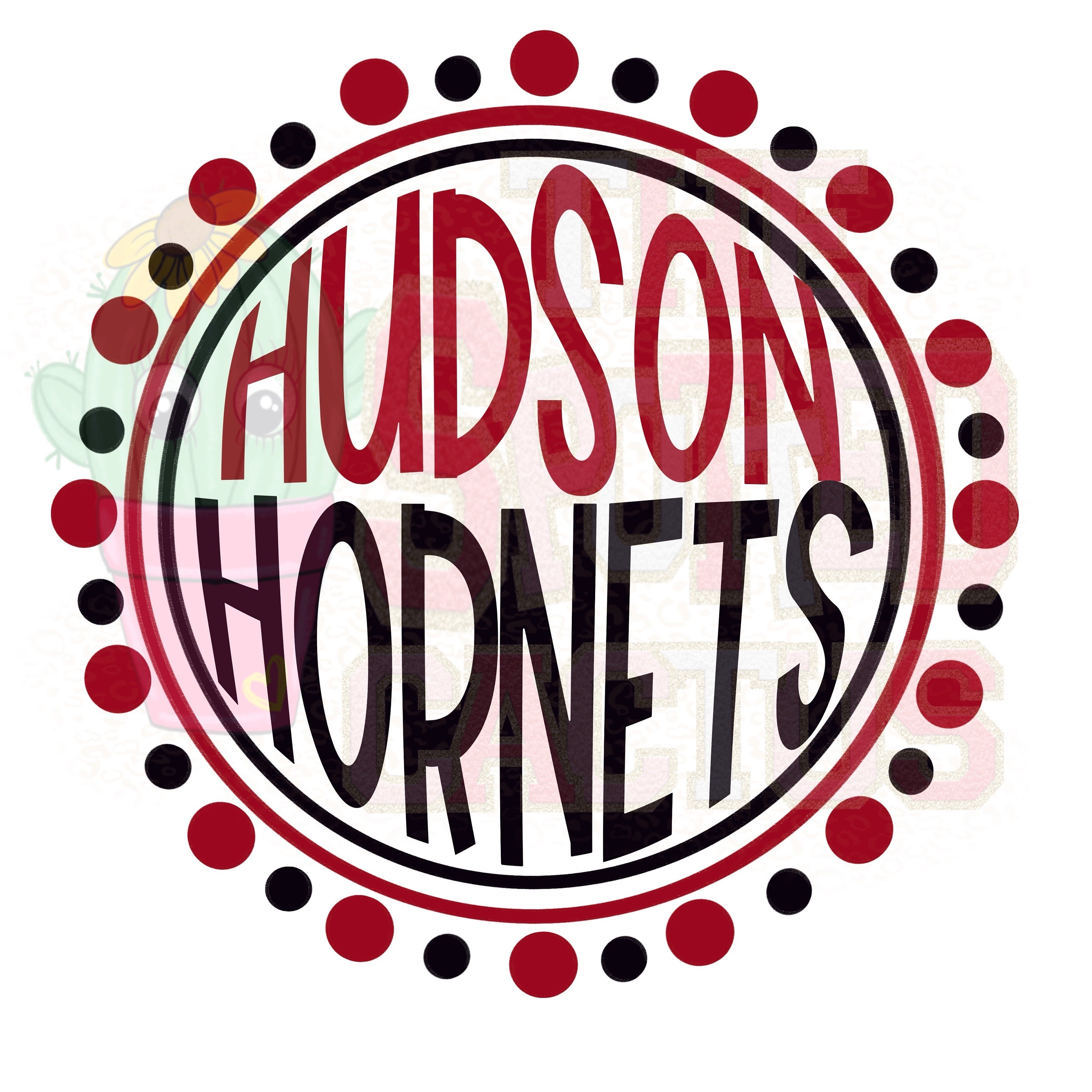 Hudson Hornets Spirit PNG - Etsy