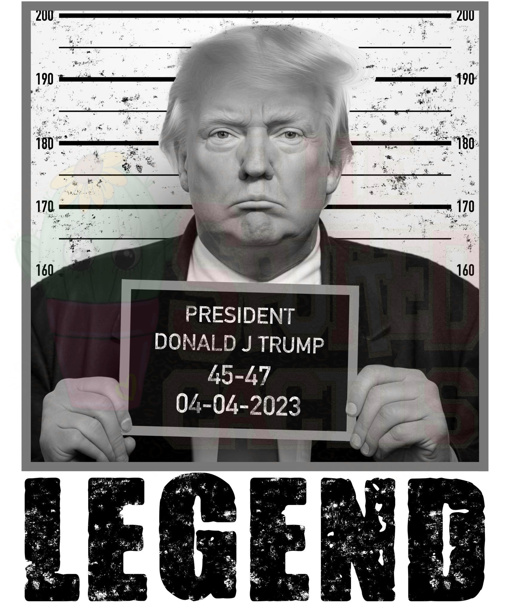 Donald Trump LEGEND PNG - Etsy