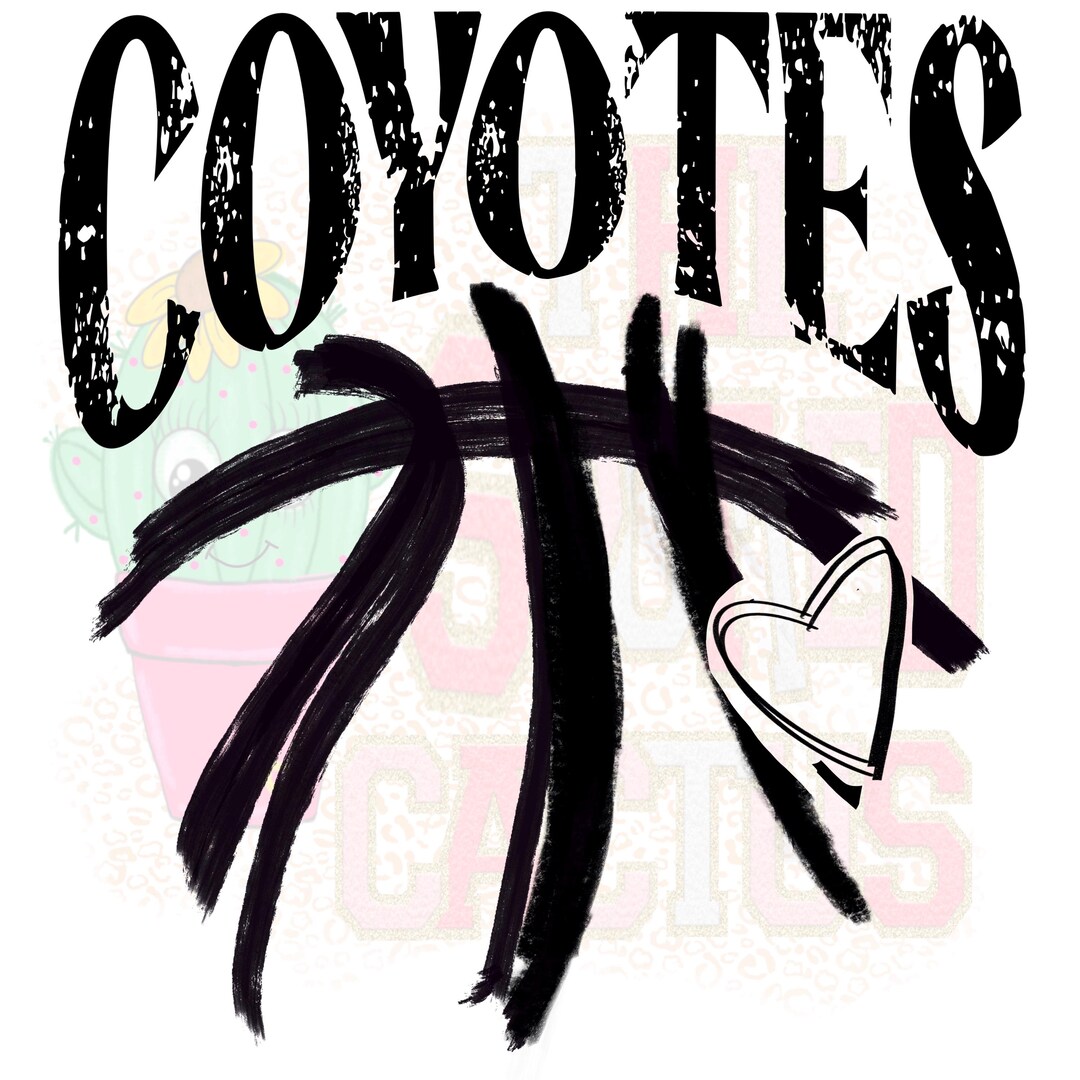 Coyotes Basketball PNG - Etsy