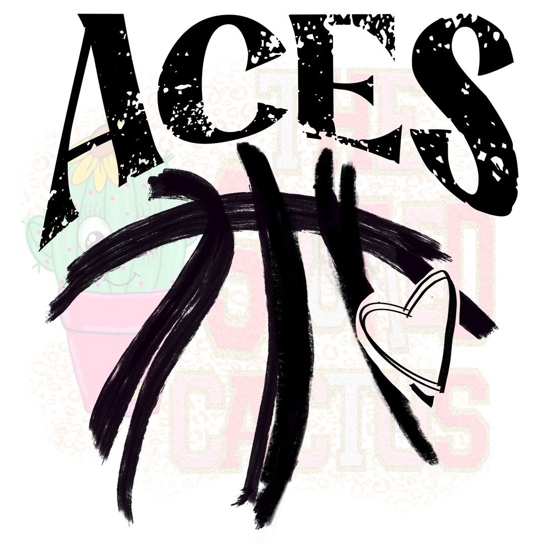 Aces Basketball PNG - Etsy