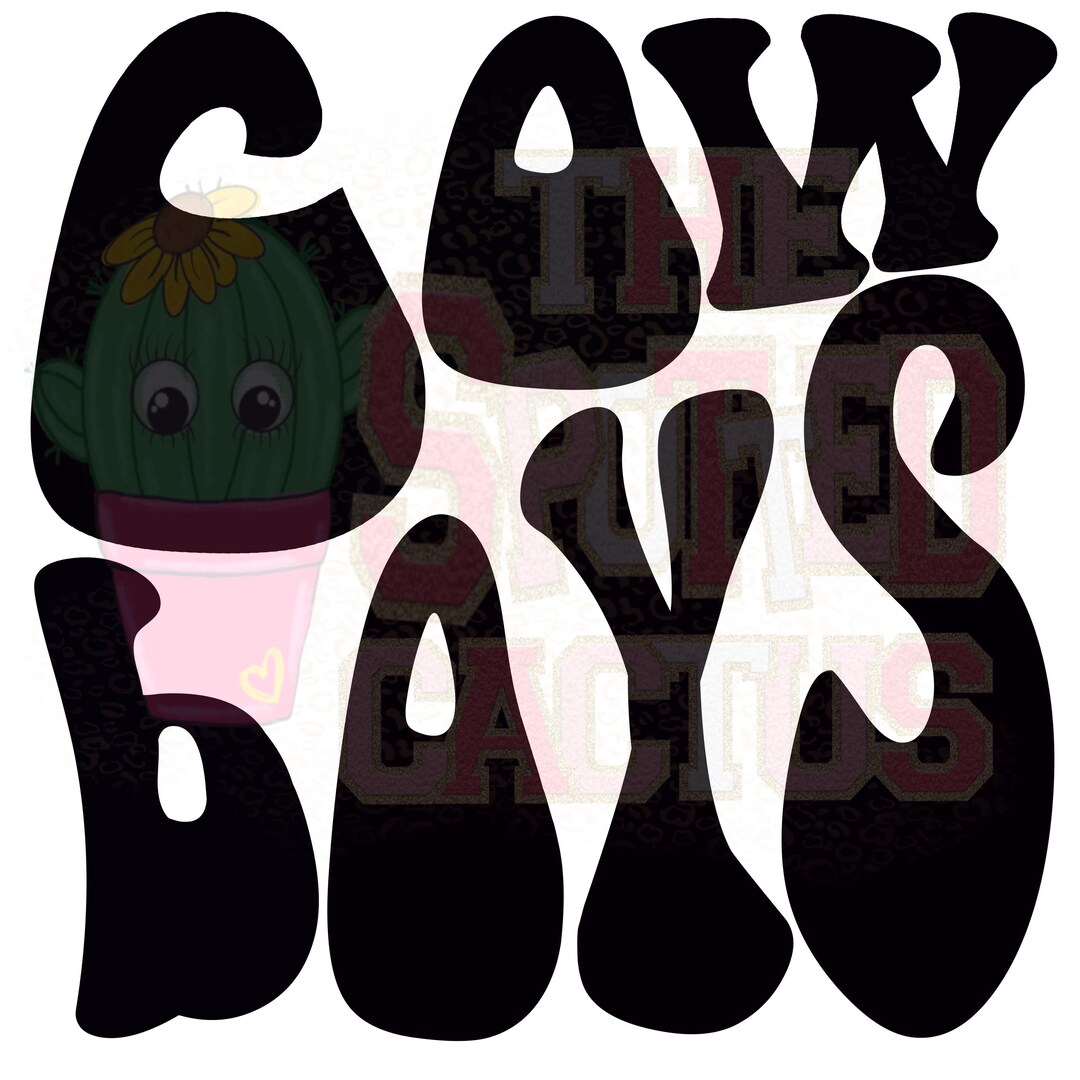 Cowboys Groovy PNG - Etsy