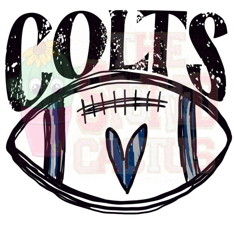 Colts Football PNG - Etsy