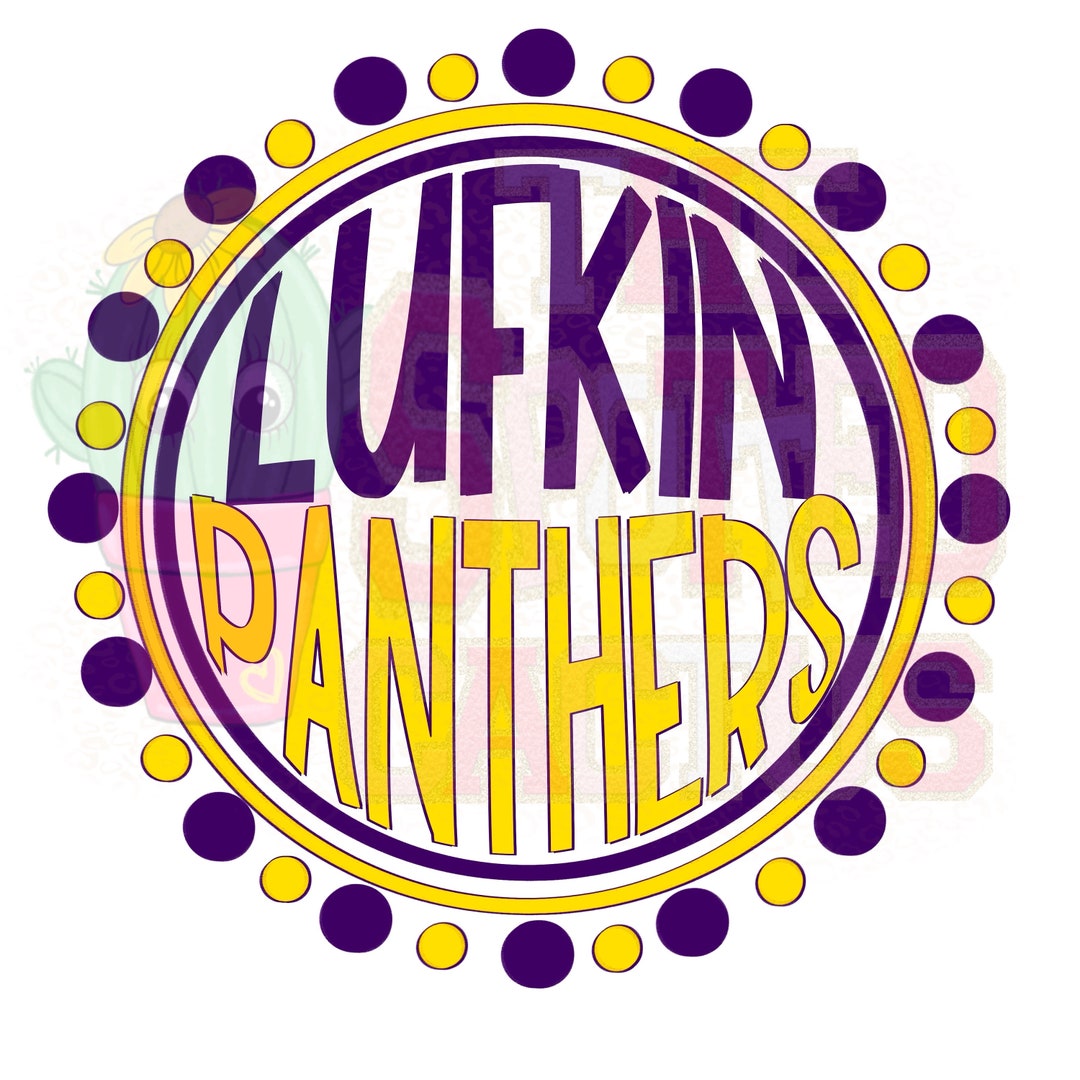 Lufkin Panthers Spirit PNG - Etsy