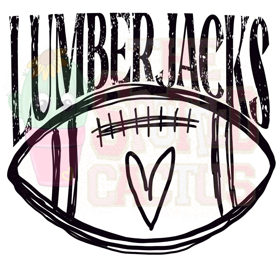 Lumberjacks Football PNG - Etsy