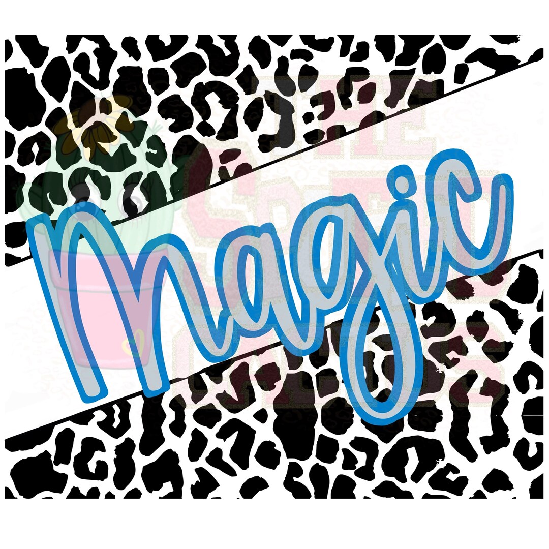 Magic Leopard Basketball Spirit PNG - Etsy