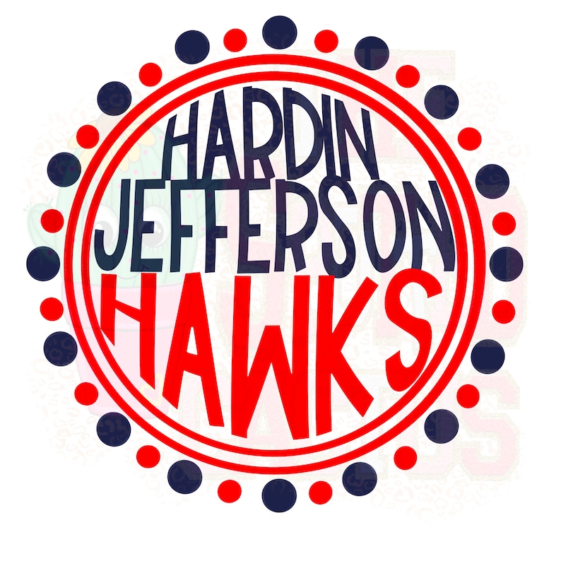 Hardin Jefferson Hawks Spirit PNG - Etsy